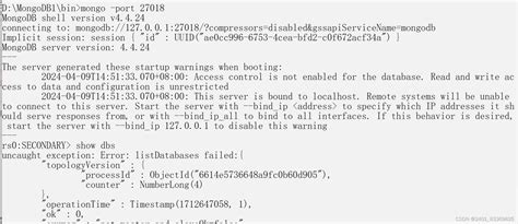 Mongodb副本集部署(windows) Csdn博客 Mongodb副本集部署(windows) Csdn博客