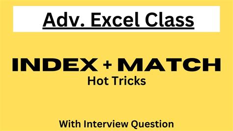 Excel Index Match Formula Explained Index Match का मैजिक Missupportjunction Youtube