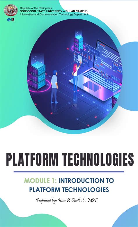 Module 1 Platform Technologies Module 1 Introduction To Platform Technologies Prepared By