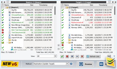 File And Folder Comparison With ViceVersa Software