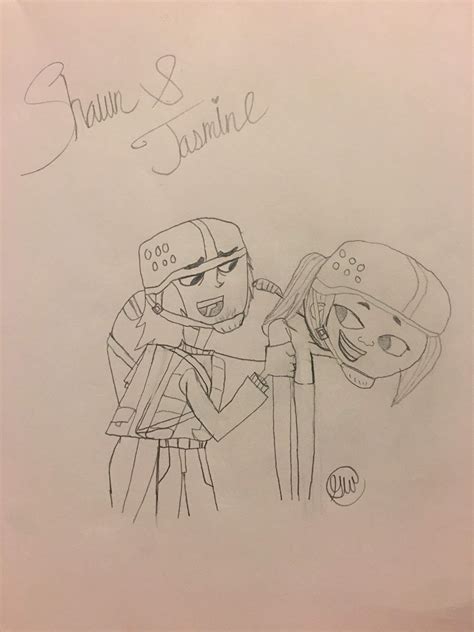 Shawn And Jasmine Total Drama Official Amino