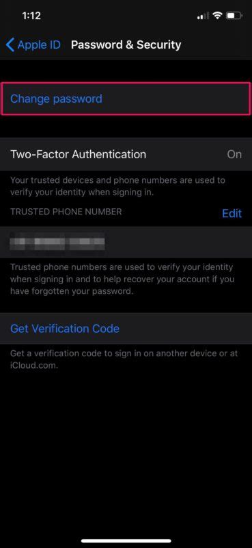 How To Change Apple ID Password From IPhone Or IPad
