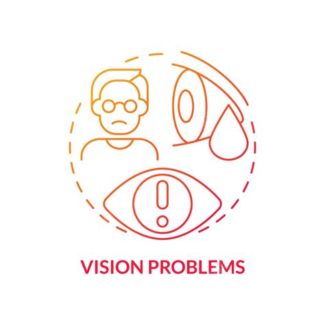 Vision Problems Concept Icon Icon Organ Bleeding Vector Icon Organ Bleeding Png And Vector
