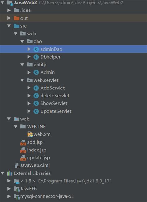 Javaweb 五 Jspservletmysql实现简单的增删改查 余年庆庆余年 博客园