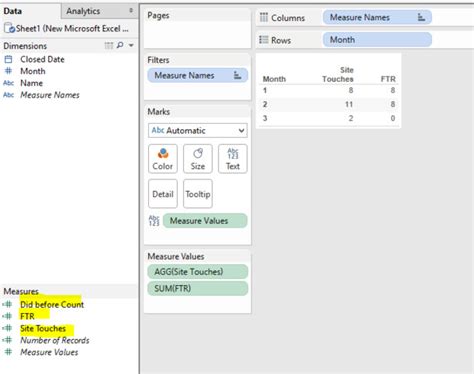 How To Get Countif Of Excel In Tableau