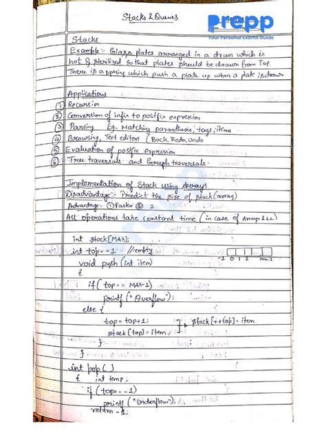 Data Structure Computer Notes For Btech Cse Pdf