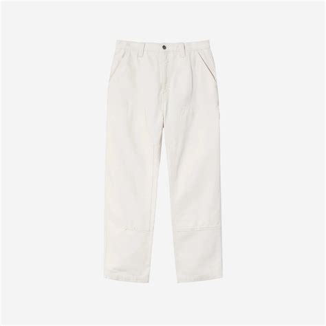 스투시 캔버스 워크 팬츠 본 Stussy Kream