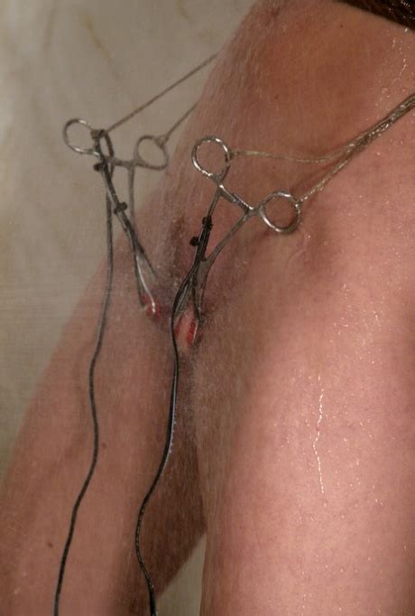 Sexy Babe Roxanne Hall Flaunts Her Big Tits During An Electrical Play Session CoedCherry Com