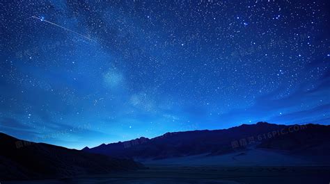 蓝色夜晚星空背景背景图片下载 2912x1632像素格式 编号1xgf009ng 图精灵