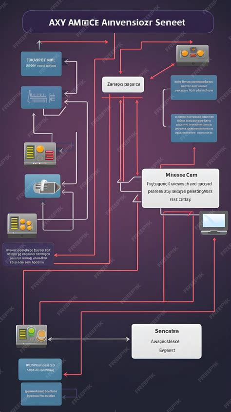 Schematic Diagram Illustrating Ajax Programming Concepts And Procedures Premium Ai Generated Image