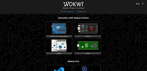 Online Simulator Wokwi für Mikrocontroller und Elektronik Raspberry