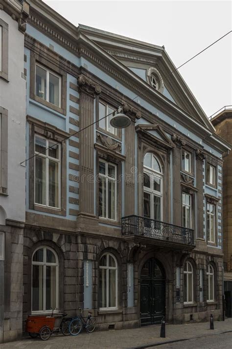 Innercourt Of The Faculty Of Arts And Social Sciences Of Maastricht Universty Editorial Stock