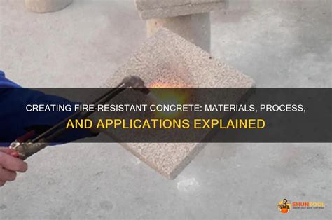 Creating Fire Resistant Concrete Materials Process And Applications Explained Shuntool