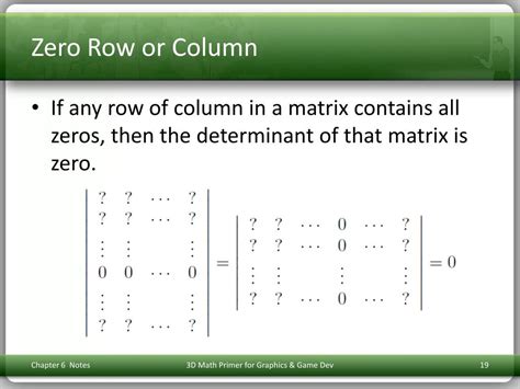 Ppt Chapter 6 More On Matrices Powerpoint Presentation Free Download