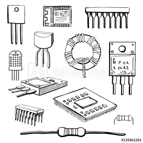 Resistor Sketch At Explore Collection Of Resistor