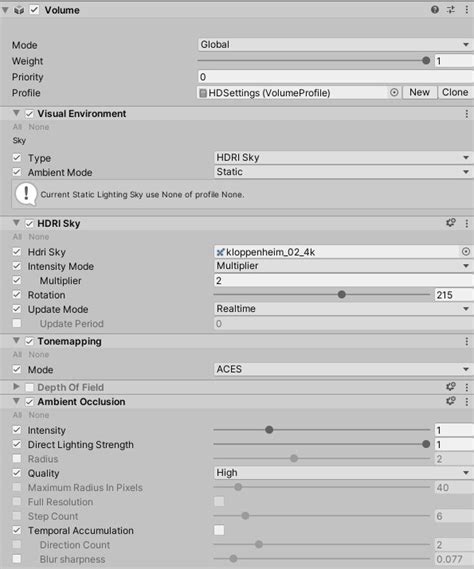 Unity HDRP 360 Stereoscopic Recording AO Artifact Unity Engine