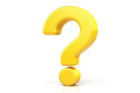 3d Yellow Question Mark Faq Problem Solution Symbol Premium Ai Generated Image