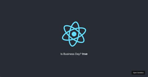 Dayjs Business Days2 Issue4 Codesandbox