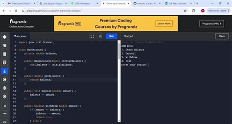 how a java program simulates an atm system riddhi magdiwar posted on the topic linkedin