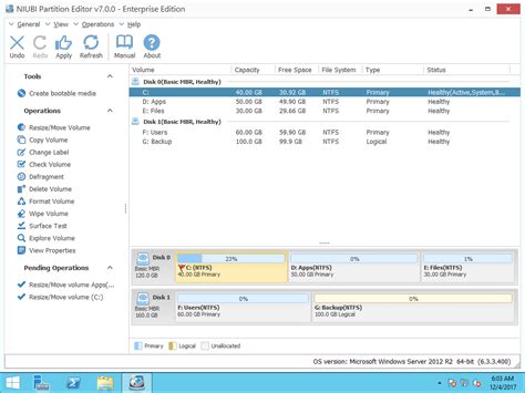 Move Add Merge Unallocated Space In Windows Server 2012 R2