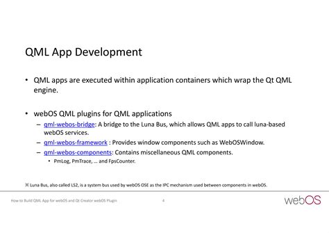 Qtws19 How To Build Qml App For Webos Pdf Web Development Internet