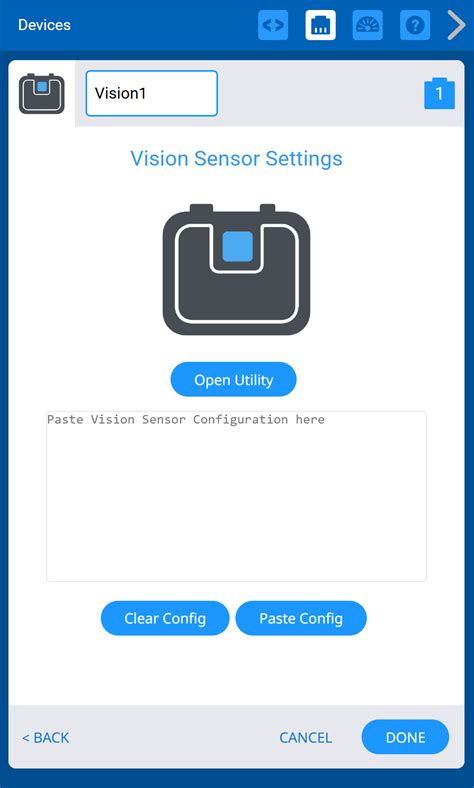 Adding The V5 Vision Sensor As A Device In Vexcode V5 Vex Library