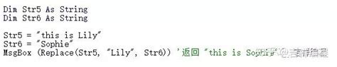 Excel VBA 编程开发应用系列 七字符串处理函数 知乎 Excel VBA 编程开发应用系列 七字符串处理函数 知乎