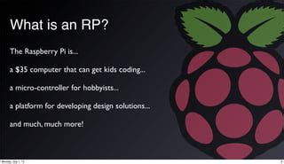 Intro To Raspberry Pi PPT