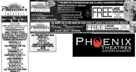 Phoenix Theatres At Laurel Park Place In Livonia Mi Cinema Treasures