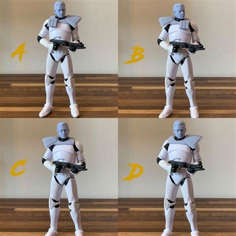 Clone Trooper Pauldron 112 Scale Etsy