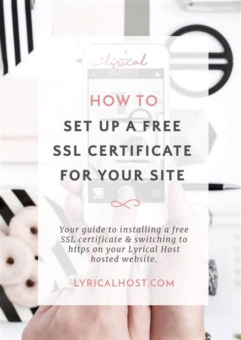 How To Set Up A Free Ssl Certificate For Your Website Lyrical Host Ssl Certificate Blogging