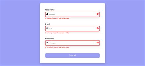 Validation De Formulaire En JavaScript Sen Dev Tech