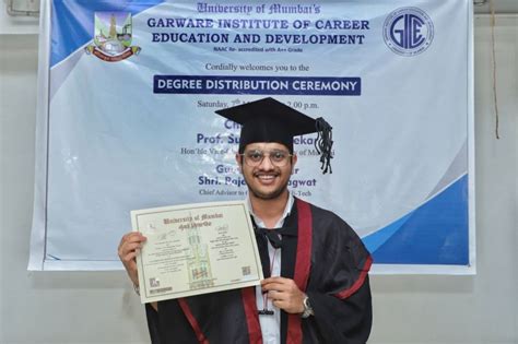 Convocation2022 Graduated Garwareinstitute Experience Teaching Learning Newopportunities