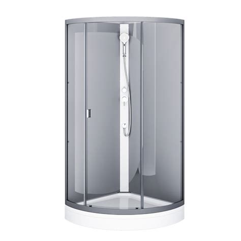 W88C-301-090GG X-Joy кабина душевая без крыши, 90х90, стекло графит ...