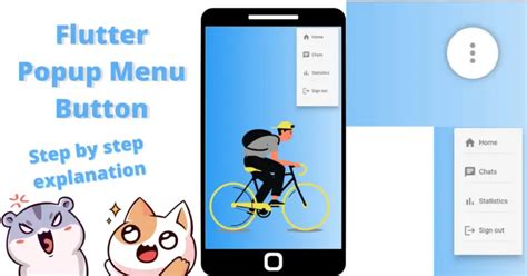 Flutter Popup Menu Button Detailed Customization With Example Let Me