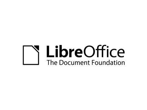 Libreoffice Black Logo Png Vector In Svg Pdf Ai Cdr Format