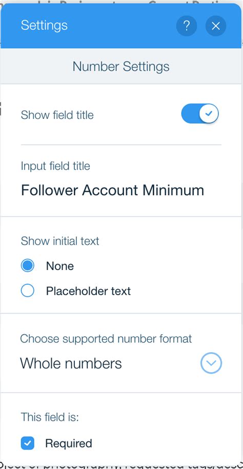 How To Create Validation Min Max Number In A Form Velo By Wix