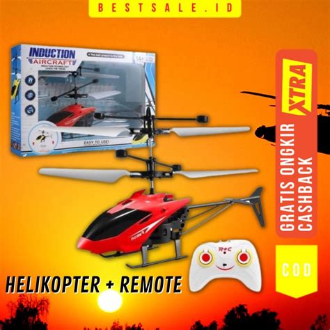 Jual Gratis Ongkir Bunn Mainan Helikopter Rc Mini Helicopter Rc Sensor