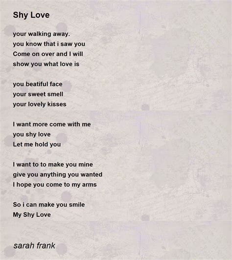Shy Love