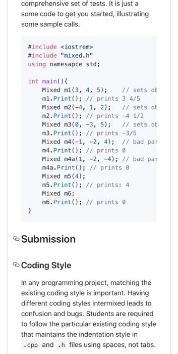 Solved Lab 2 Task Create A Class Called Mixed Objects Of