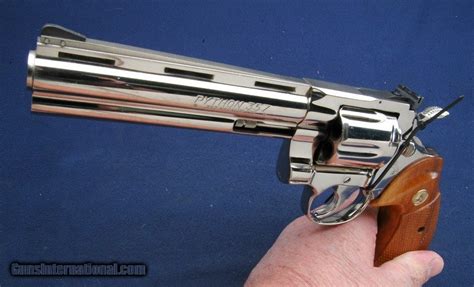 Colt Python Nickel