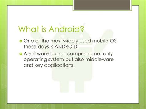 Applications Of Useful Andriod Apps Pptx