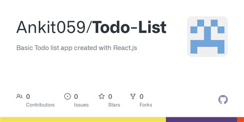 Github Ankit059todo List Basic Todo List App Created With Reactjs