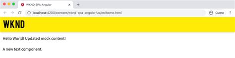 Map Spa Components To Aem Components Getting Started With The Aem Spa