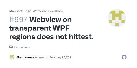 Webview On Transparent WPF Regions Does Not Hittest Issue MicrosoftEdge
