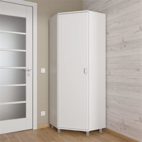 ᐉ Шафа для одягу кутова 700x700x1930 мм Білий • Краща ціна в Києві Україні • Купити в Епіцентр