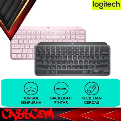 Logitech MX Keys Mini Keyboard Wireless Bluetooth Backlit Lazada Indonesia