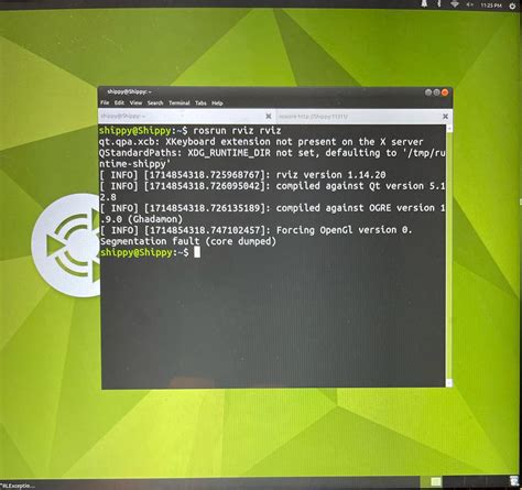 can t run rviz r ros