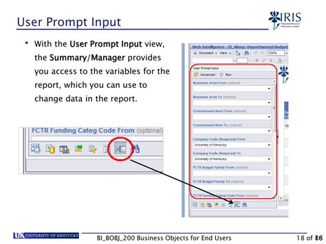 Ppt Business Objects For End Users Bi Bobj 200 Powerpoint Presentation Id 858796