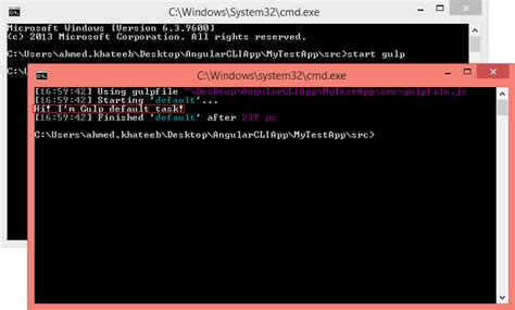 Angular 2 With Typescript And Gulp Using Angular Cli